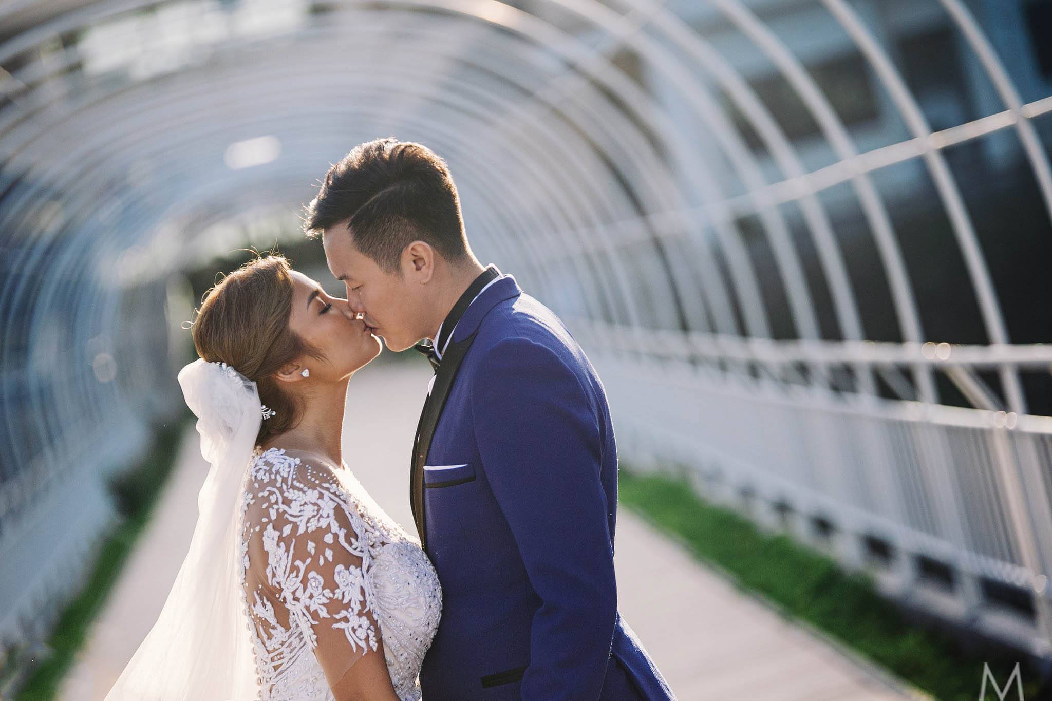 Tom Yeung & Ehra Madrigal's A Maroon and Pink Church Wedding in Boracay
