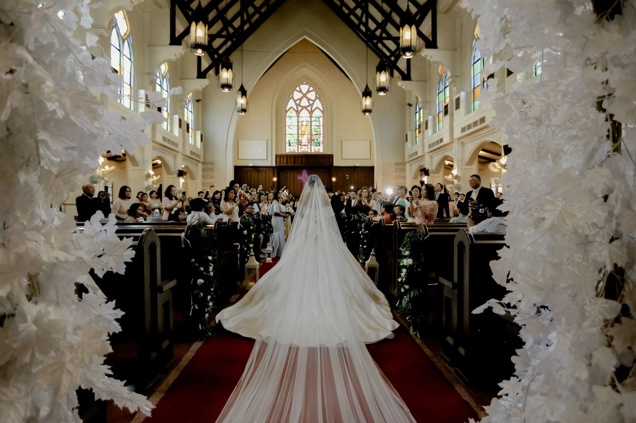Mark & Judy's A Navy Blue Themed Church Wedding in Malate Photo 84845