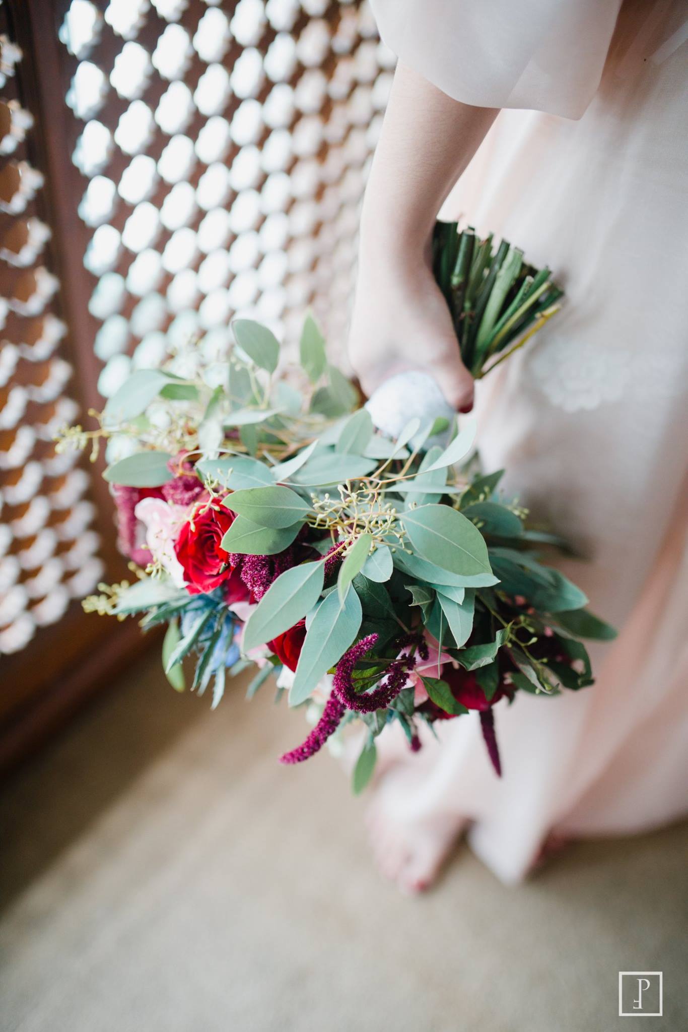 Richie & Kyle's A Pink, Light Blue And Red Church Wedding in Manila ...