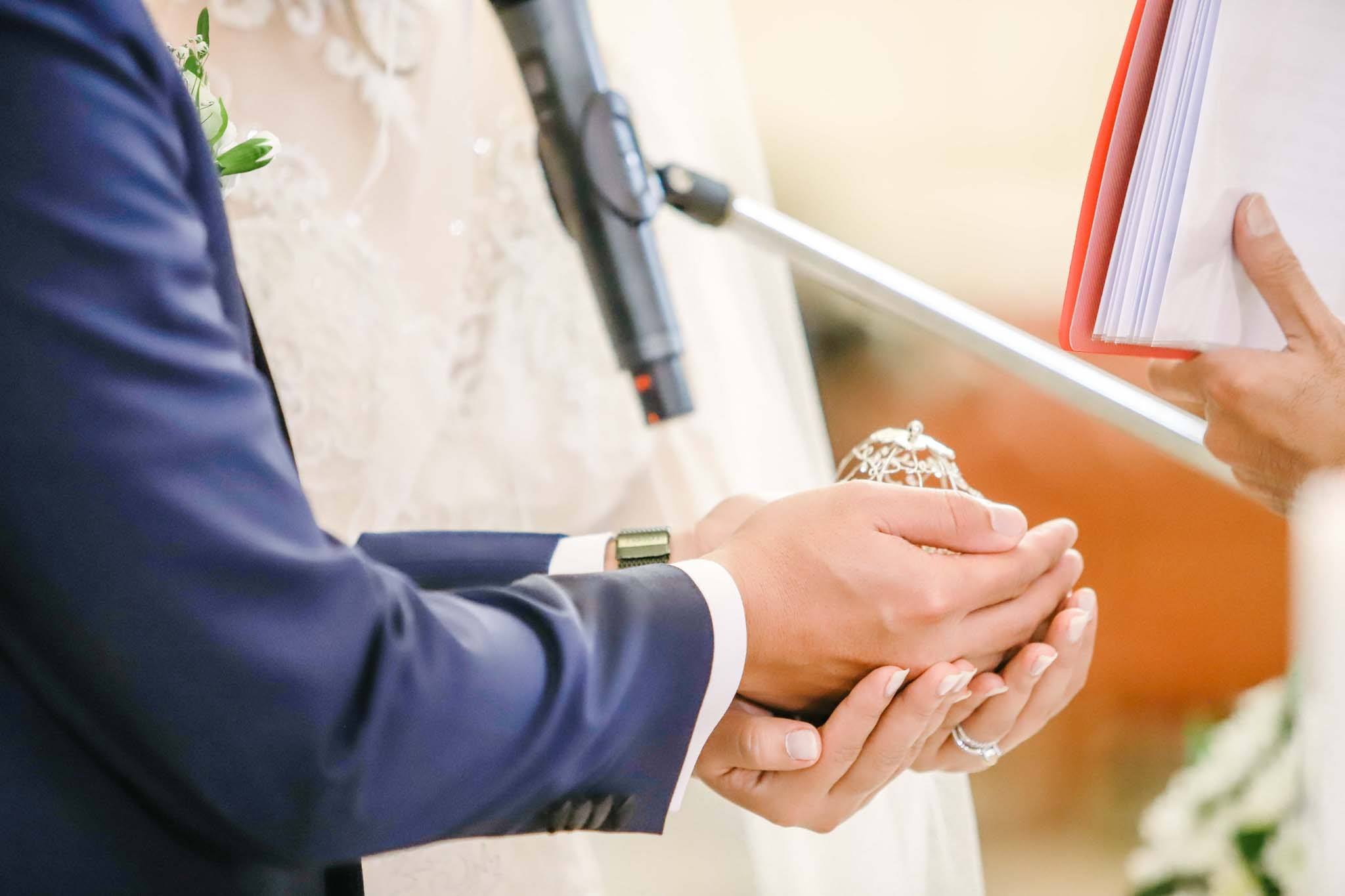 Francis & Kaycee's A Navy Blue Themed Church Wedding In Muntinlupa ...