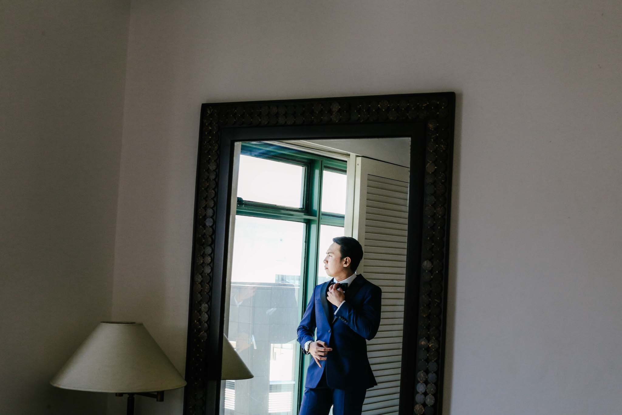 Francis & Kaycee's A Navy Blue Themed Church Wedding In Muntinlupa ...