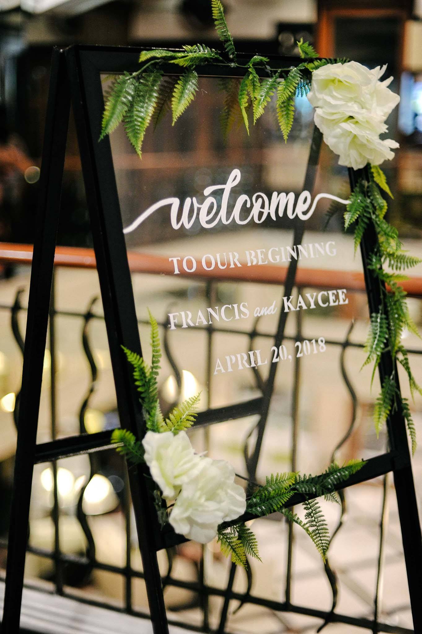 Francis & Kaycee's A Navy Blue Themed Church Wedding In Muntinlupa ...