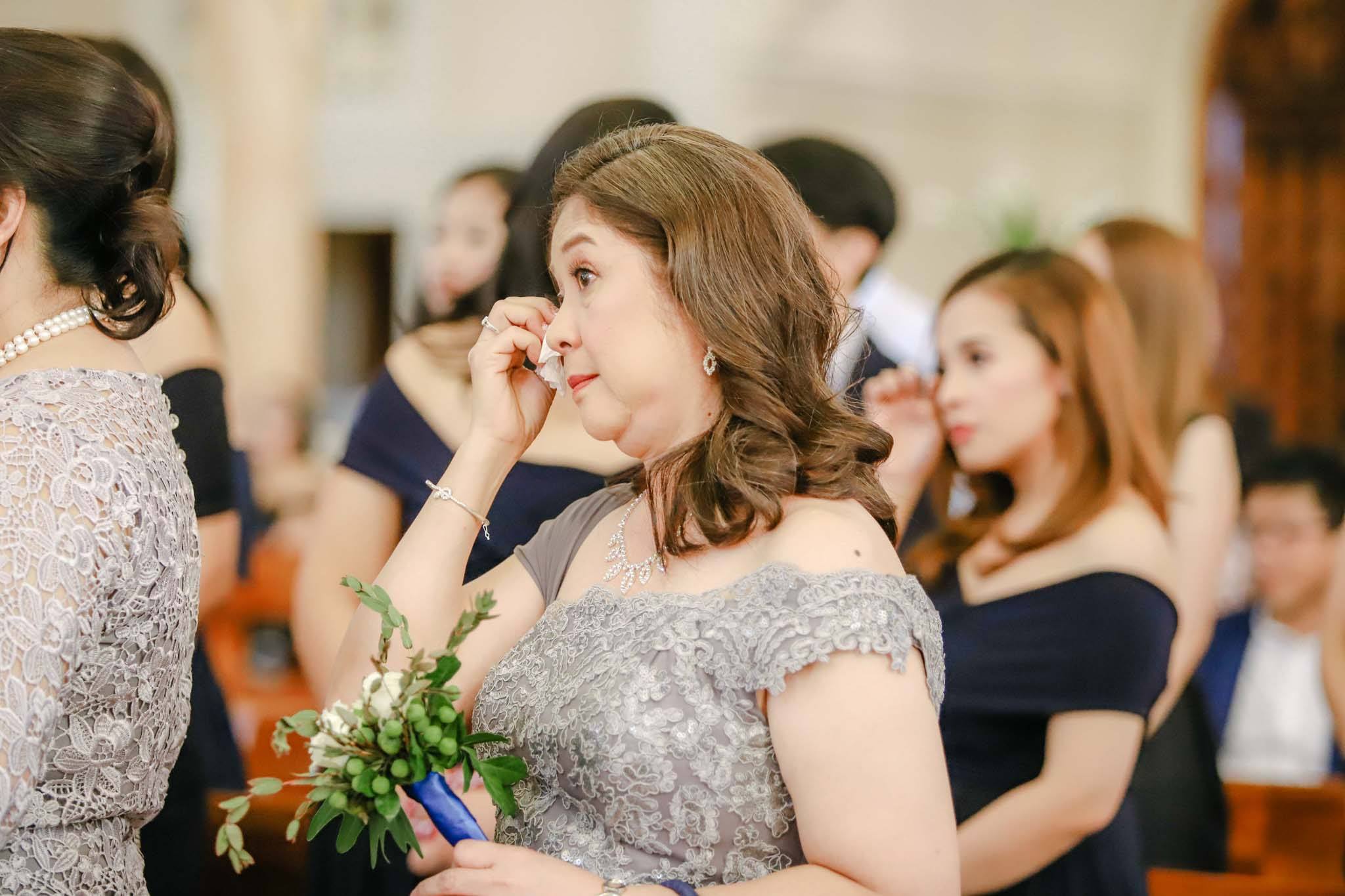 Francis & Kaycee's A Navy Blue Themed Church Wedding In Muntinlupa ...
