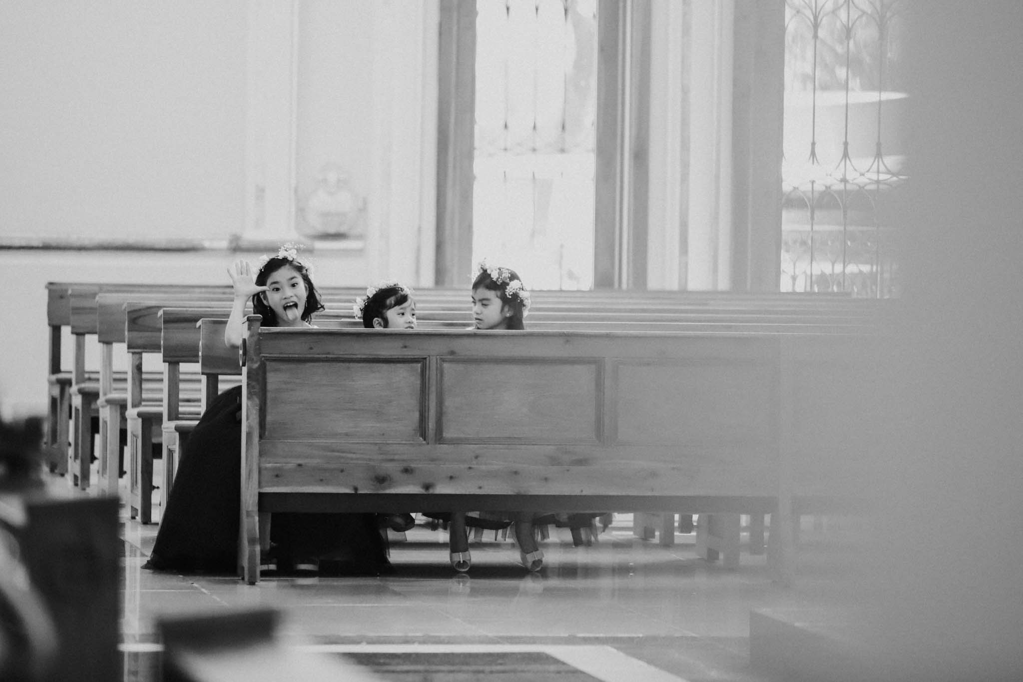 Francis & Kaycee's A Navy Blue Themed Church Wedding In Muntinlupa ...