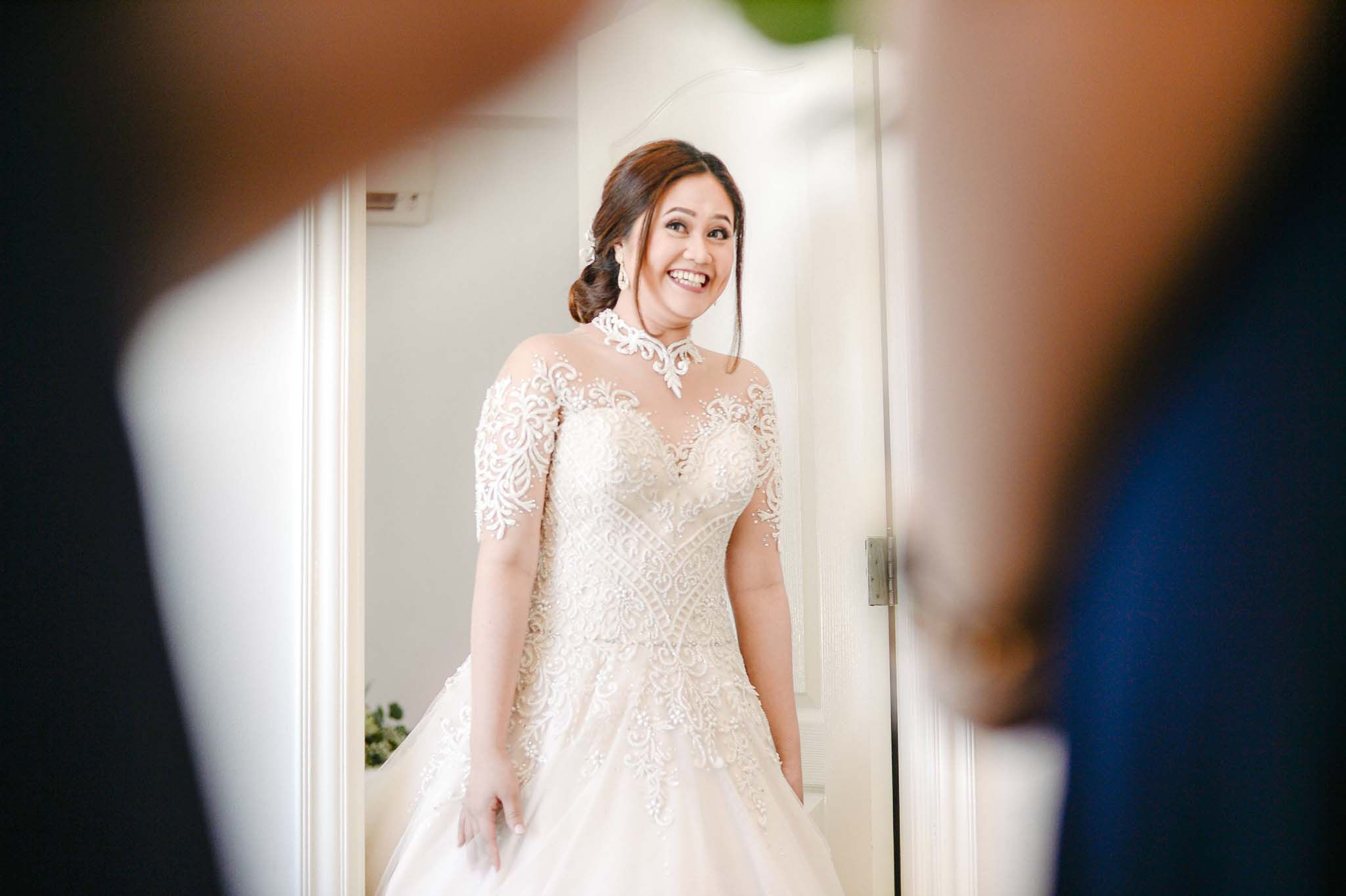 Francis & Kaycee's A Navy Blue Themed Church Wedding In Muntinlupa ...