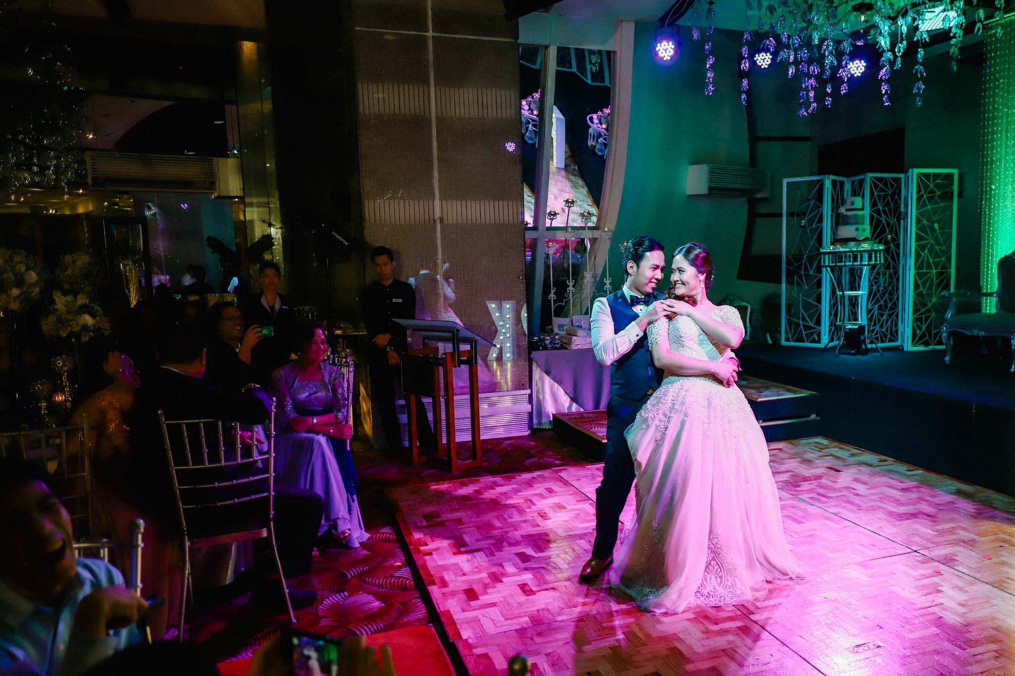 Francis & Kaycee's A Navy Blue Themed Church Wedding In Muntinlupa ...
