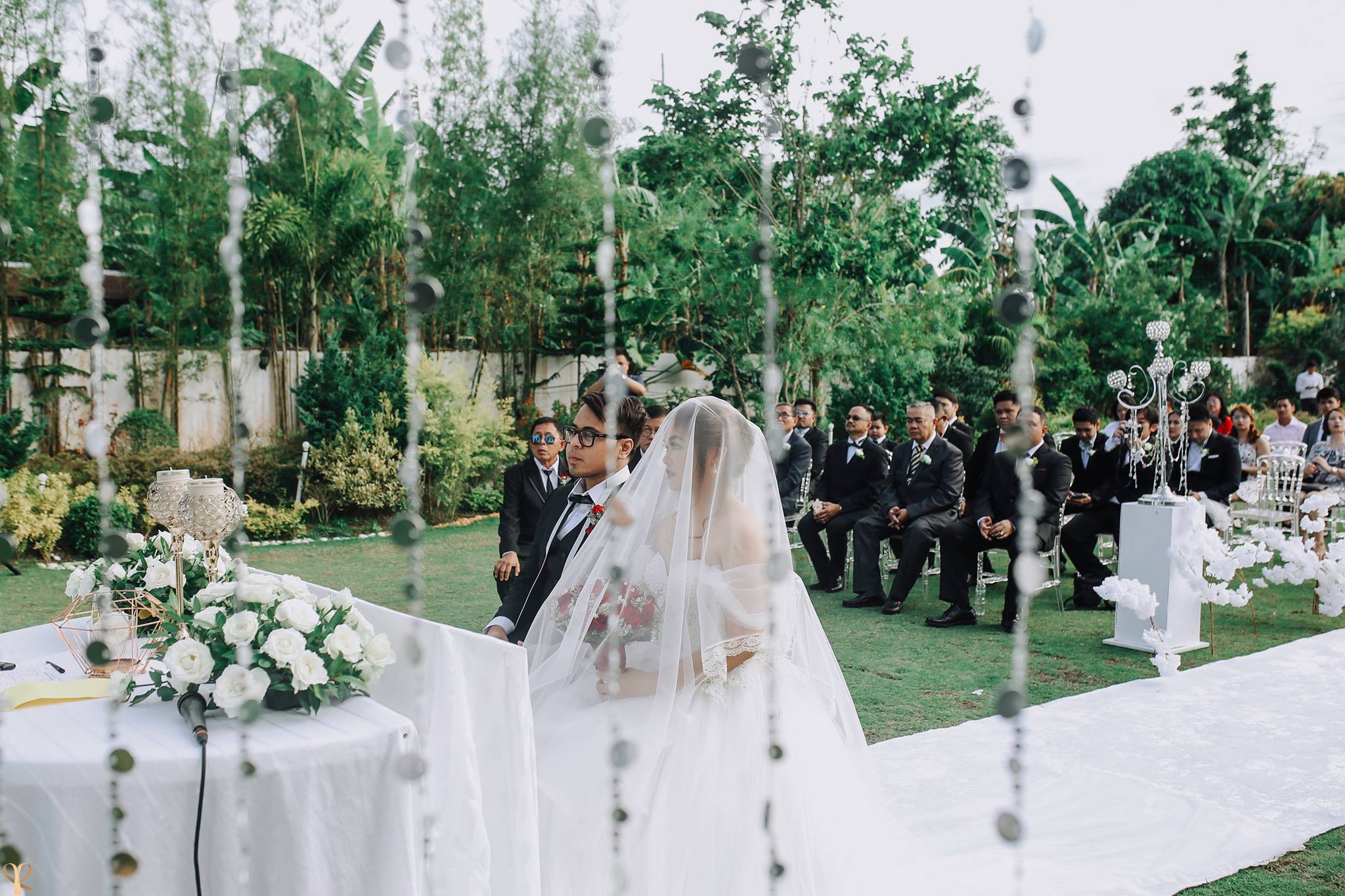 Jumar & Krizel's An Elegant Garden Wedding in Tagaytay Photo 56967