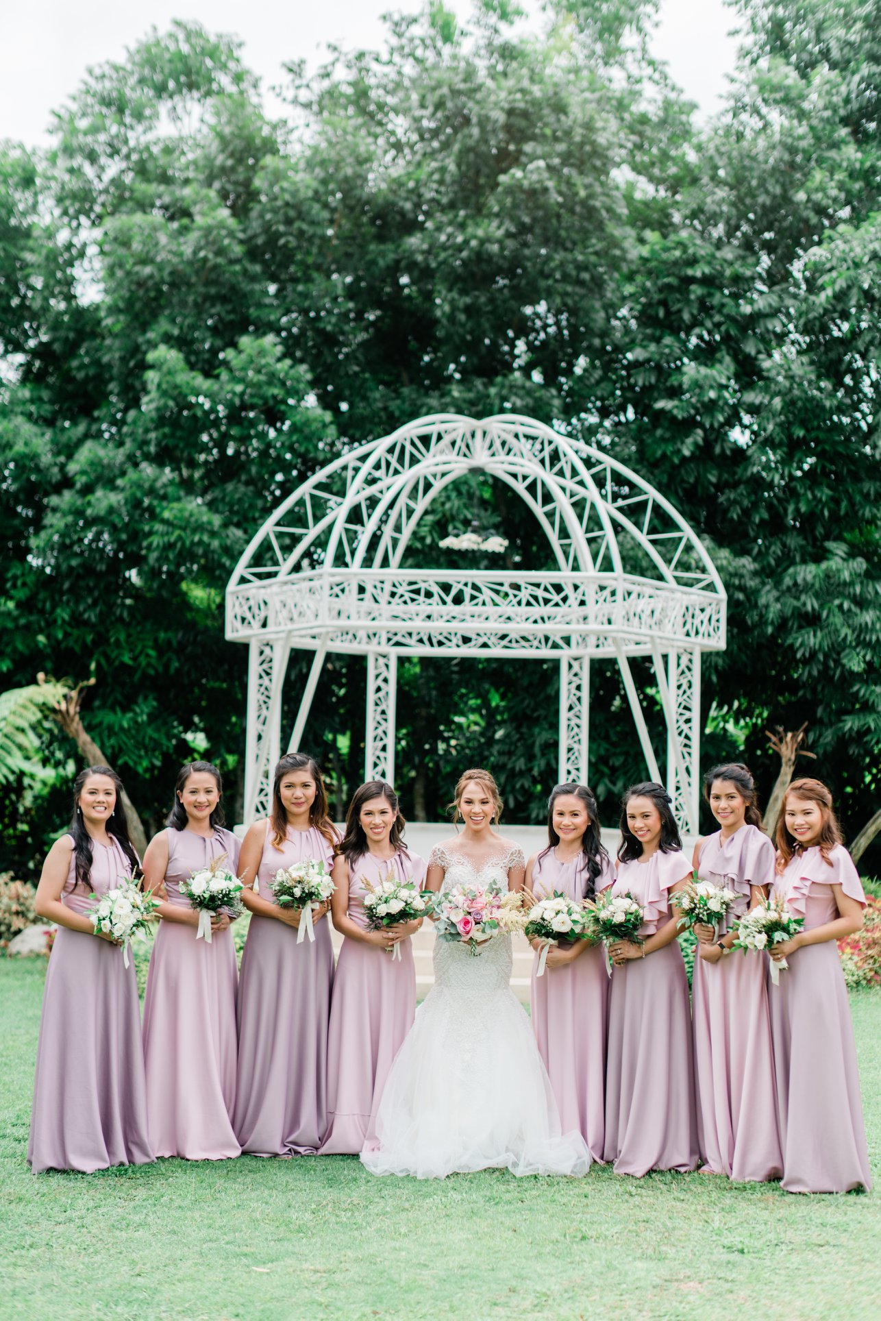 Sirach & Loudette's A Light Pink and Lavender Themed Church Wedding ...