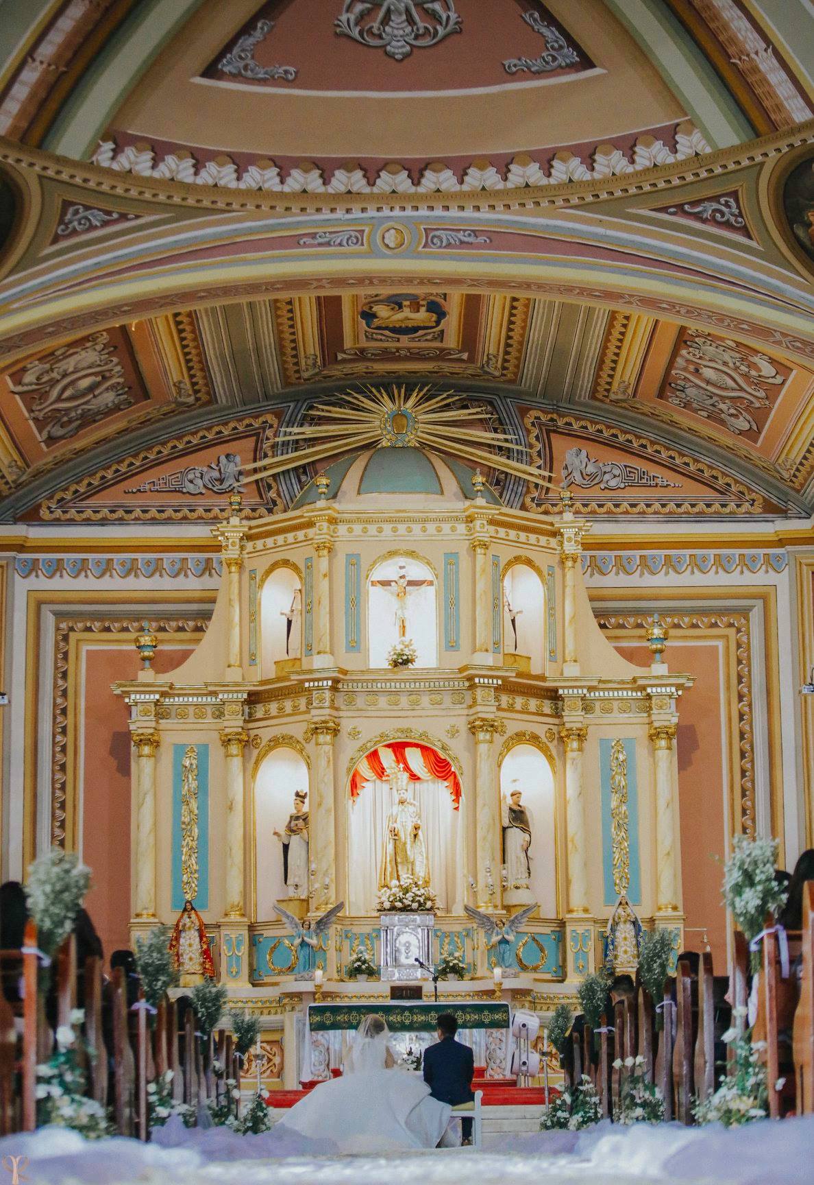 John & Micah's A Powder Blue Themed Church Wedding In Cavite Photo 93988