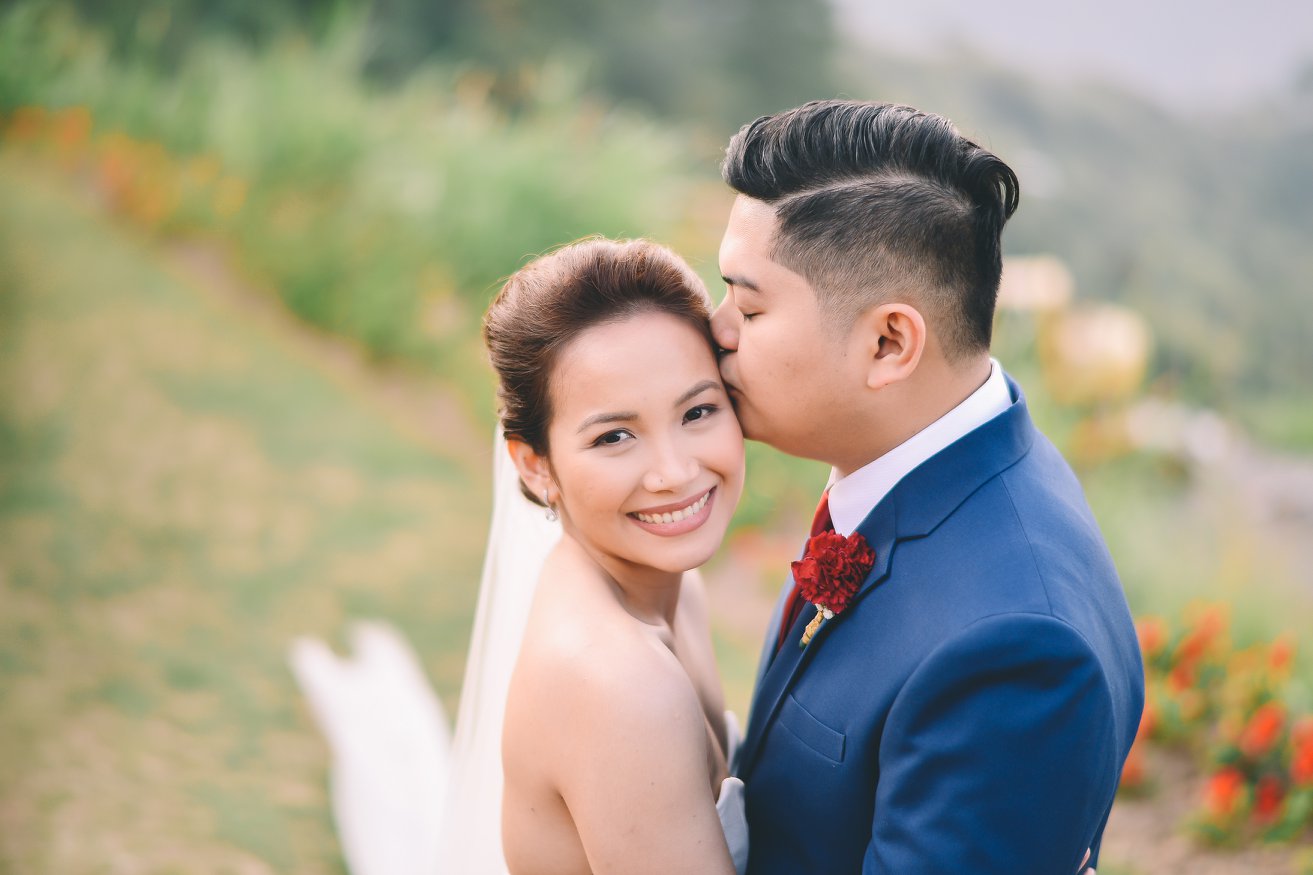 Levi & Yna's Garden Wedding in Baguio